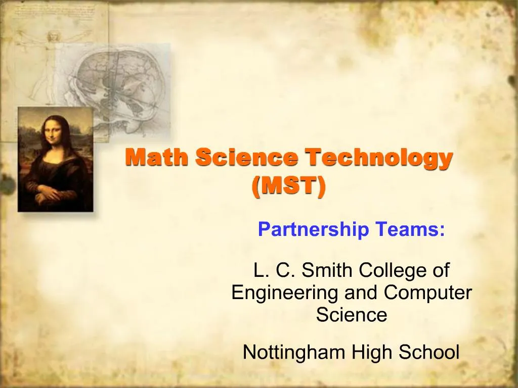 PPT - Math Science Technology MST PowerPoint Presentation, free ...
