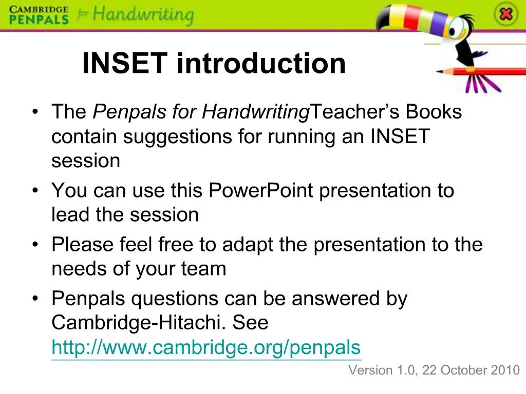 PPT - INSET introduction PowerPoint Presentation, free download - ID:676505