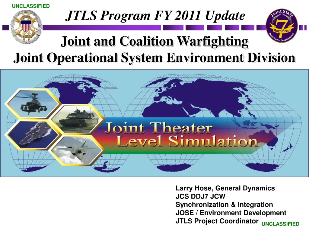 PPT - Joint and Coalition Warfighting Joint Operational System ...