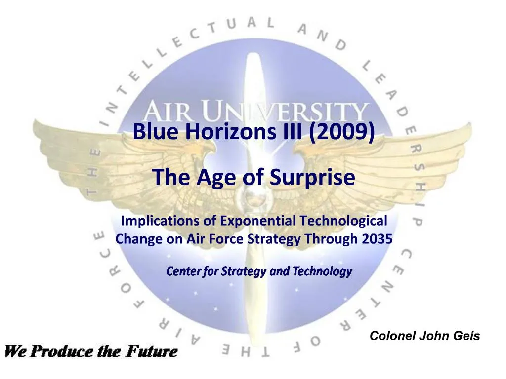 PPT - Colonel John Geis PowerPoint Presentation, free download - ID:680297