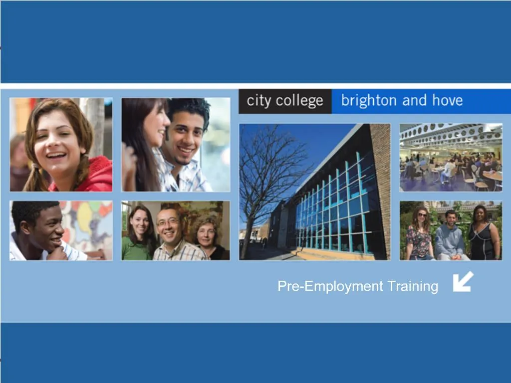 PPT - Pre-Employment Training PowerPoint Presentation, free download ...