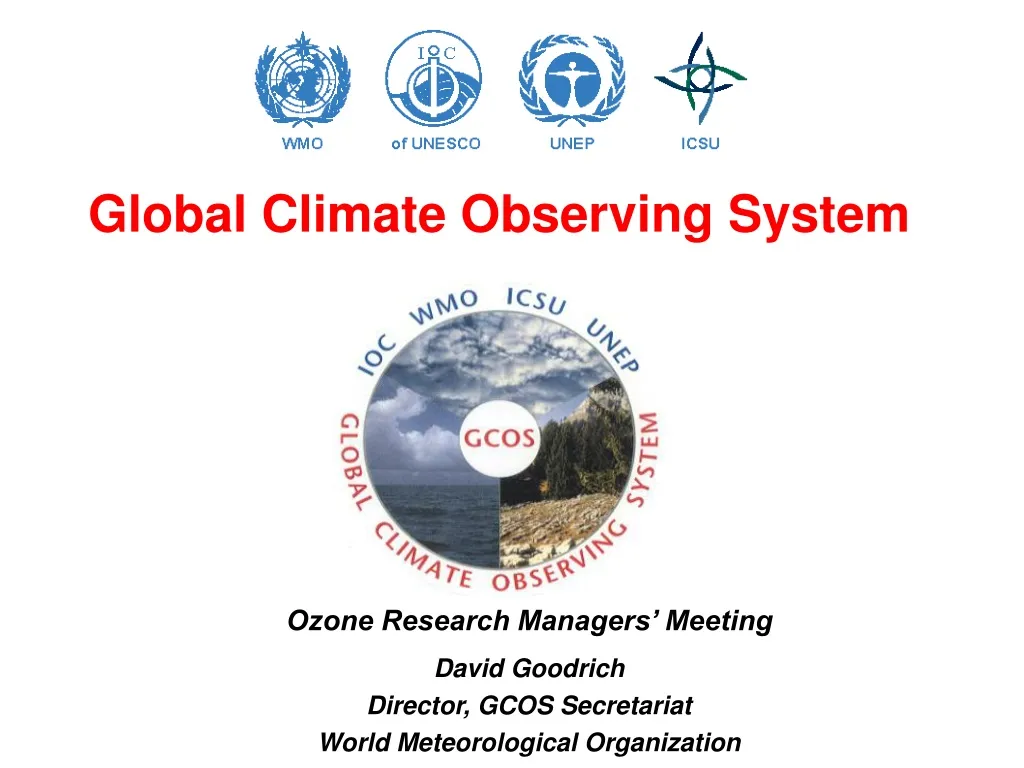 PPT - Global Climate Observing System PowerPoint Presentation, free ...