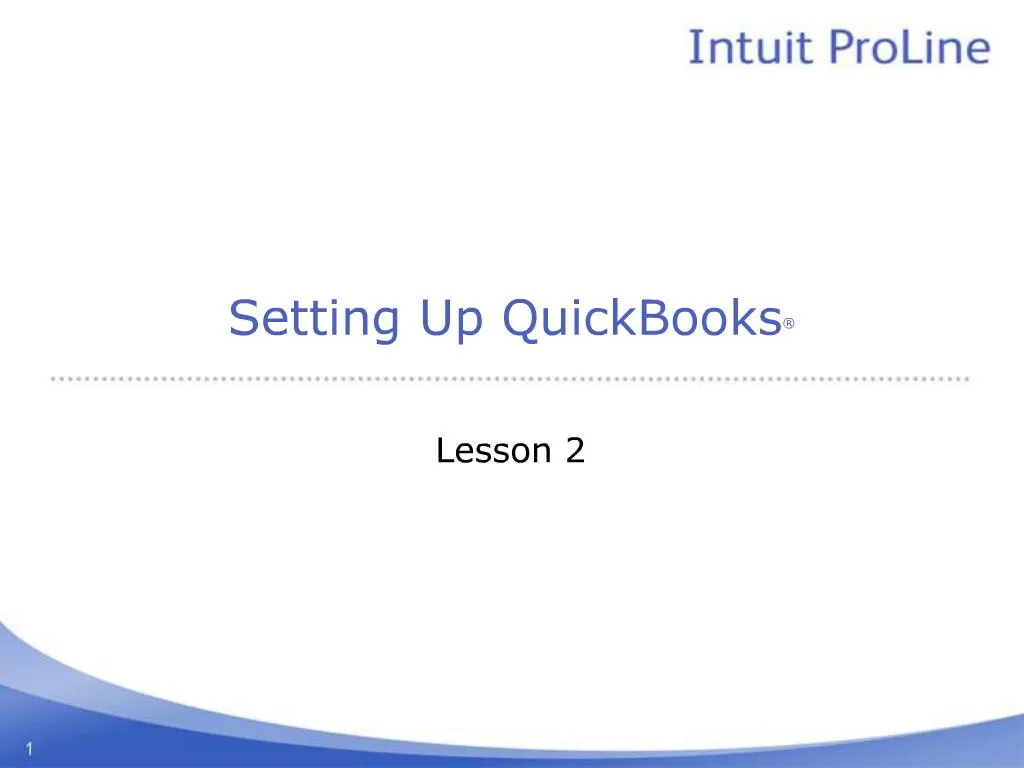 PPT - Setting Up QuickBooks PowerPoint Presentation, free download - ID ...