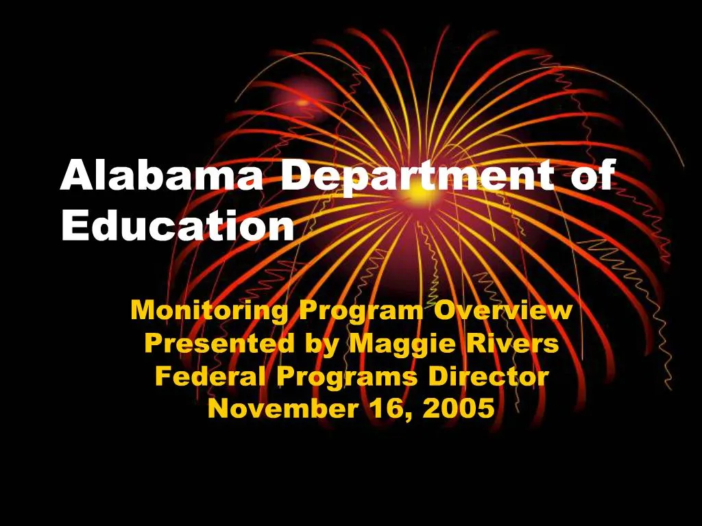 PPT - Alabama Department of Education PowerPoint Presentation, free ...