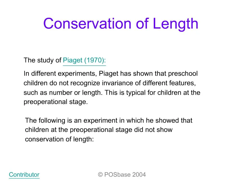 PPT - Conservation of Length PowerPoint Presentation, free download ...