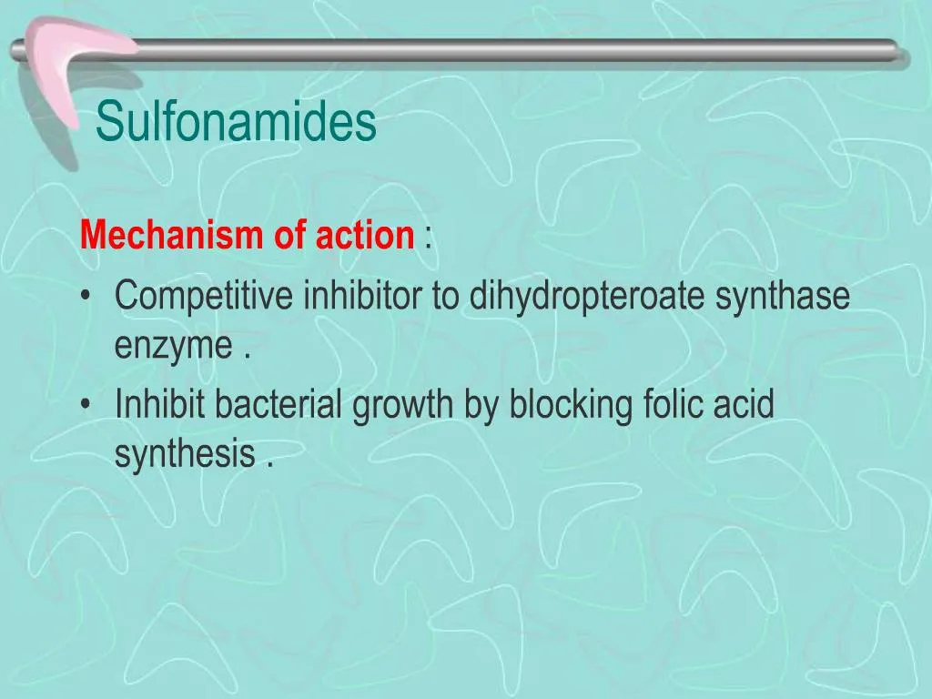 PPT - Sulfonamides PowerPoint Presentation, free download - ID:707143