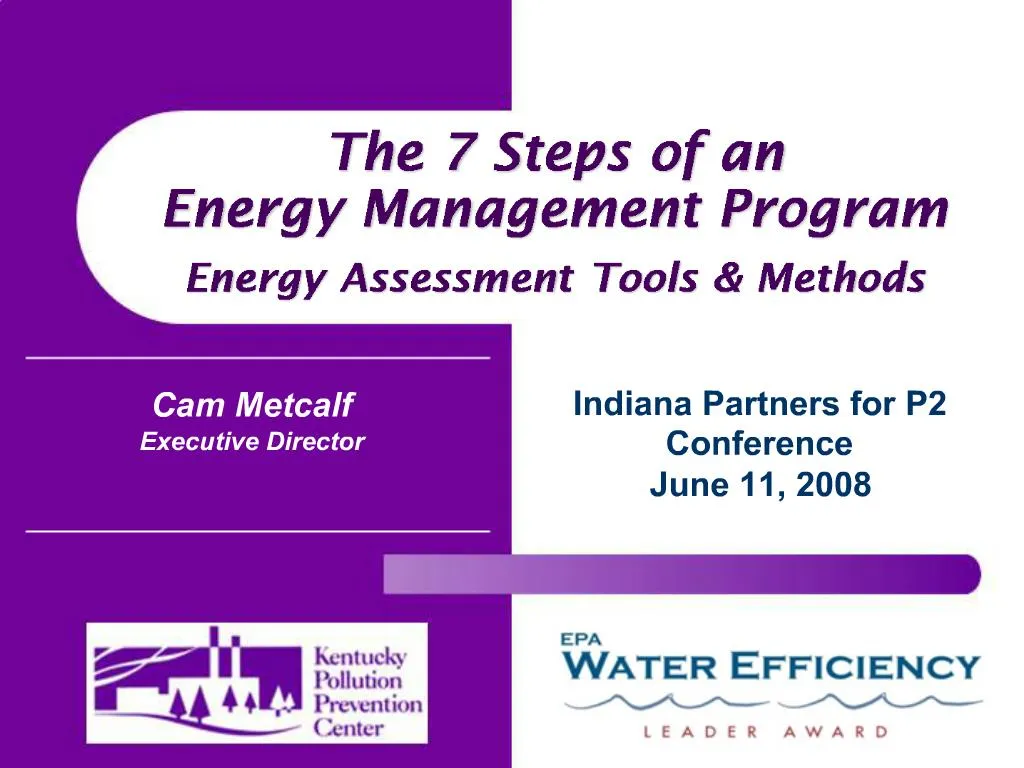 PPT - The 7 Steps of an Energy Management Program Energy Assessment ...