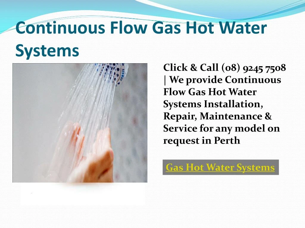 Ppt Gas Hot Water Systems Powerpoint Presentation Id 7129680