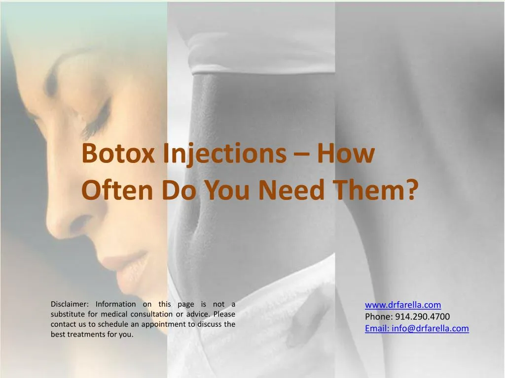 PPT - Botox Injections – How Often Do You Need Them? PowerPoint ...