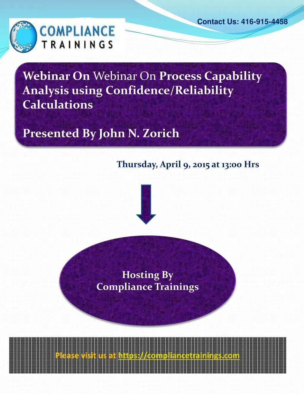 PPT - Process Capability Analysis using Confidence/Reliability Cal ...