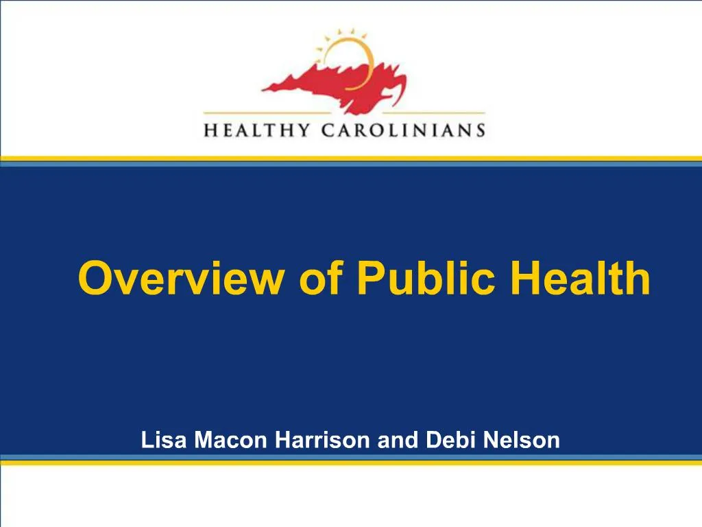 PPT - Overview of Public Health PowerPoint Presentation, free download ...