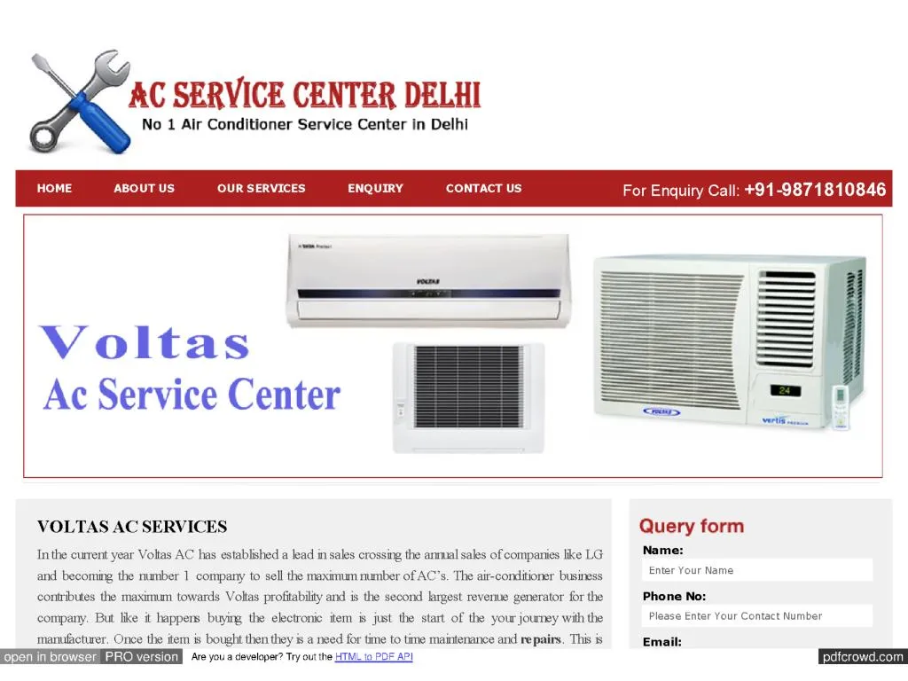 PPT - Voltas AC Repair and Installation PowerPoint Presentation, free ...