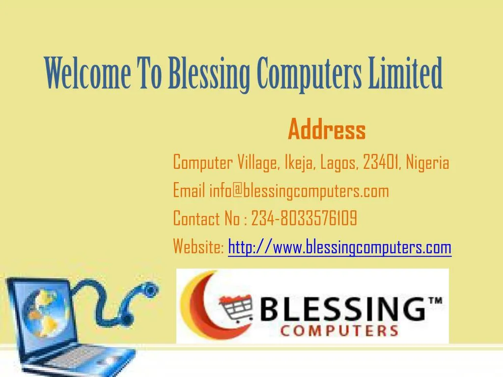 PPT - Buy Laptops Online in Nigeria at Blessing Computers PowerPoint ...