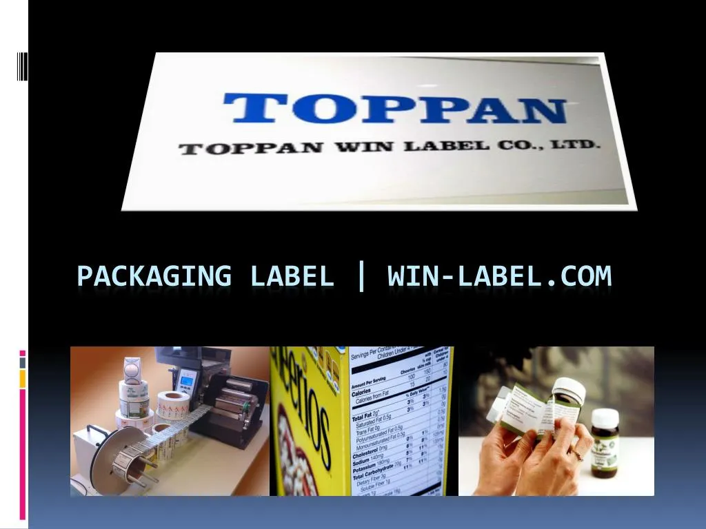 PPT - Packaging label , win-label.com. PowerPoint Presentation, free ...