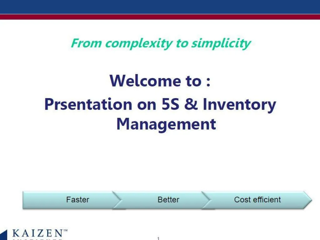 PPT - What is Inventory Management & 5S? PowerPoint Presentation, free ...