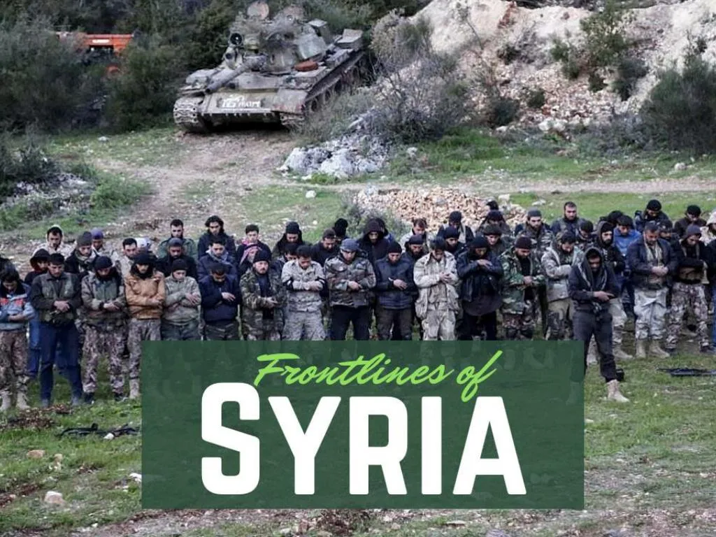 PPT - The frontlines of Syria PowerPoint Presentation, free download ...