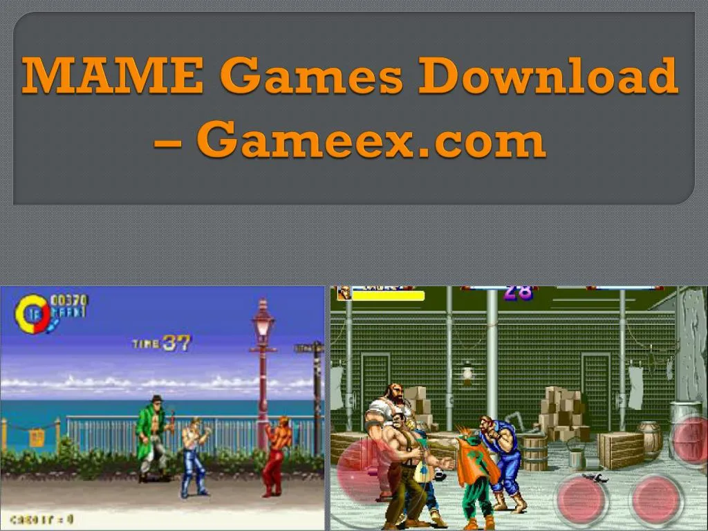 PPT - MAME Games Download – Gameex.com PowerPoint Presentation, free download - ID:7155969