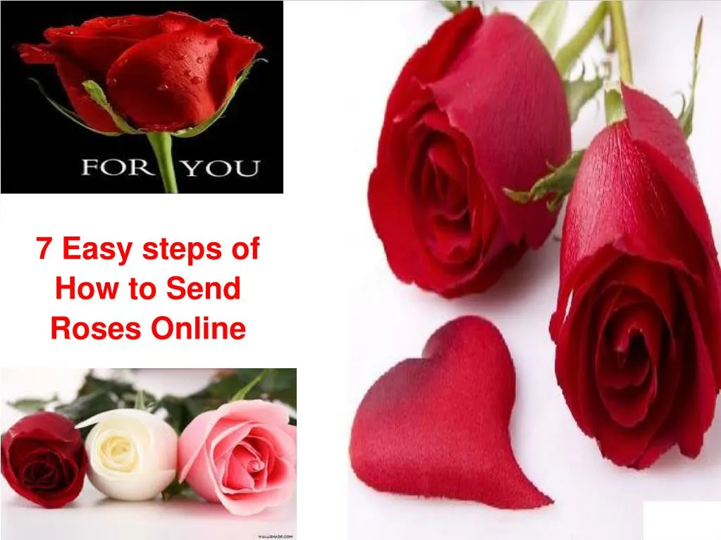 PPT - 7 Easy steps of How to Send Roses Online PowerPoint Presentation ...