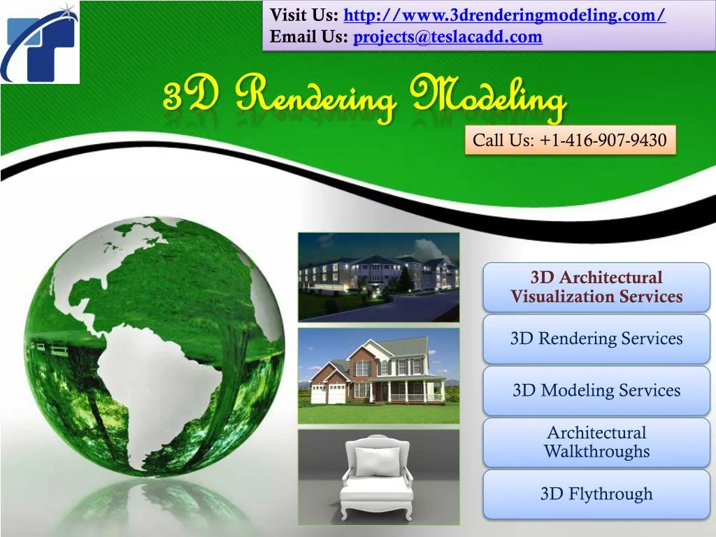 PPT - 3D Rendering Modeling delivers 3D Visualization Services ...