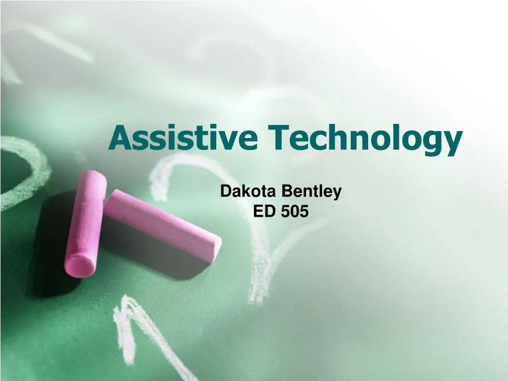 PPT - Assistive Technology PowerPoint Presentation, free download - ID ...