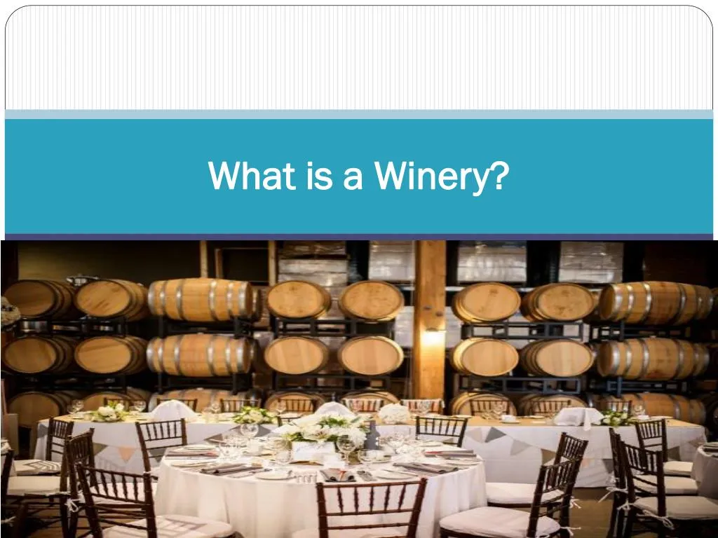 PPT - What is a Winery PowerPoint Presentation, free download - ID:7168738