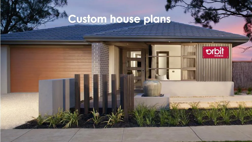 PPT - Custom House Plans PowerPoint Presentation, free download - ID ...