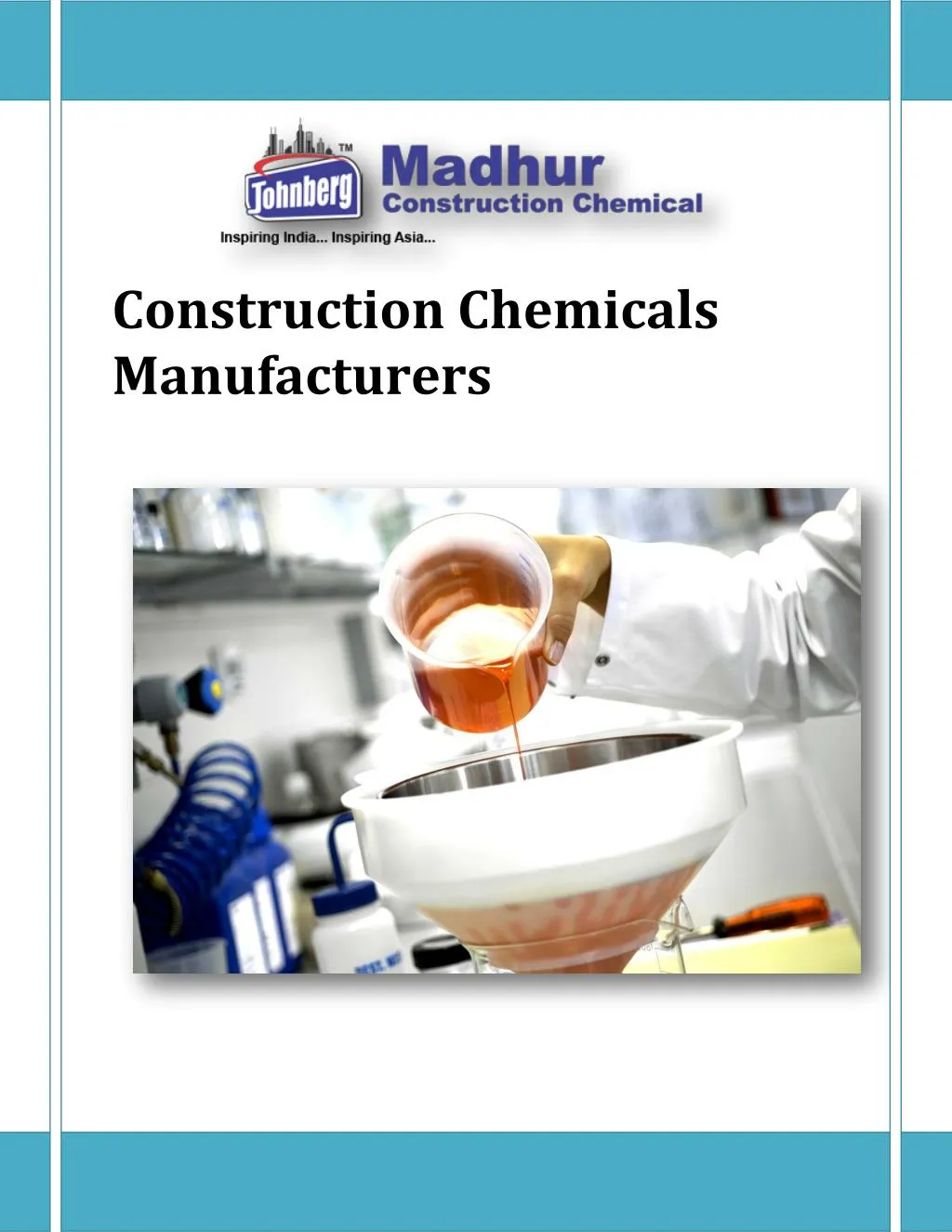 PPT - construction chemicals manufacturers PowerPoint Presentation ...