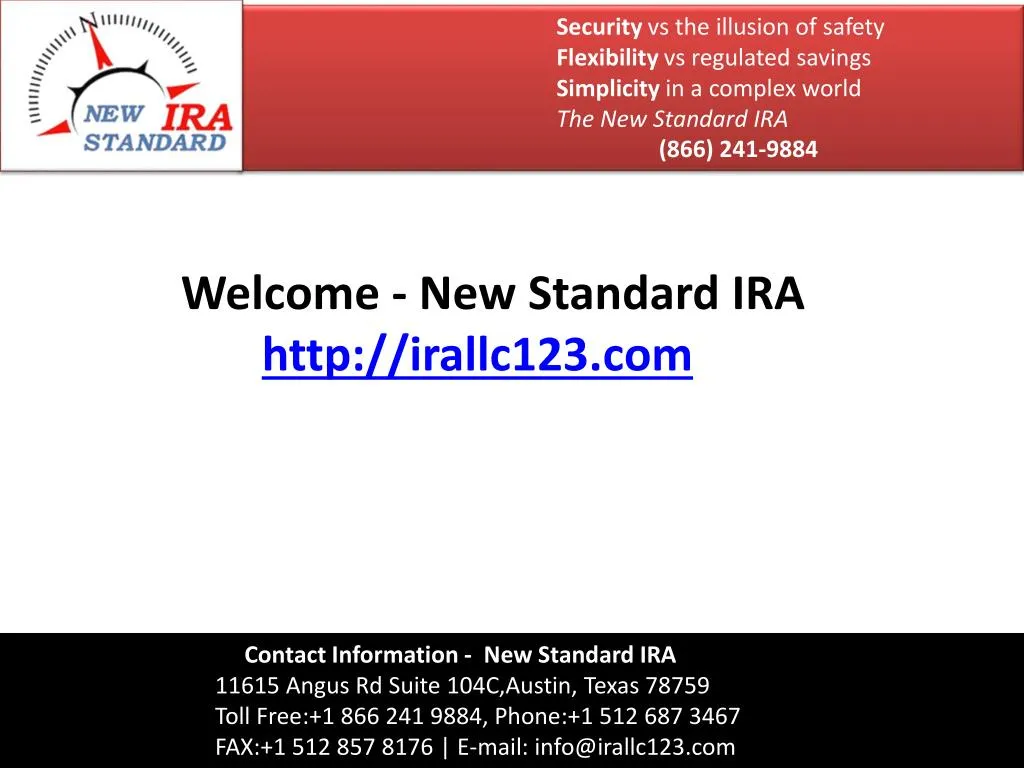 PPT - Self Directed IRA PowerPoint Presentation, free download - ID:7171114