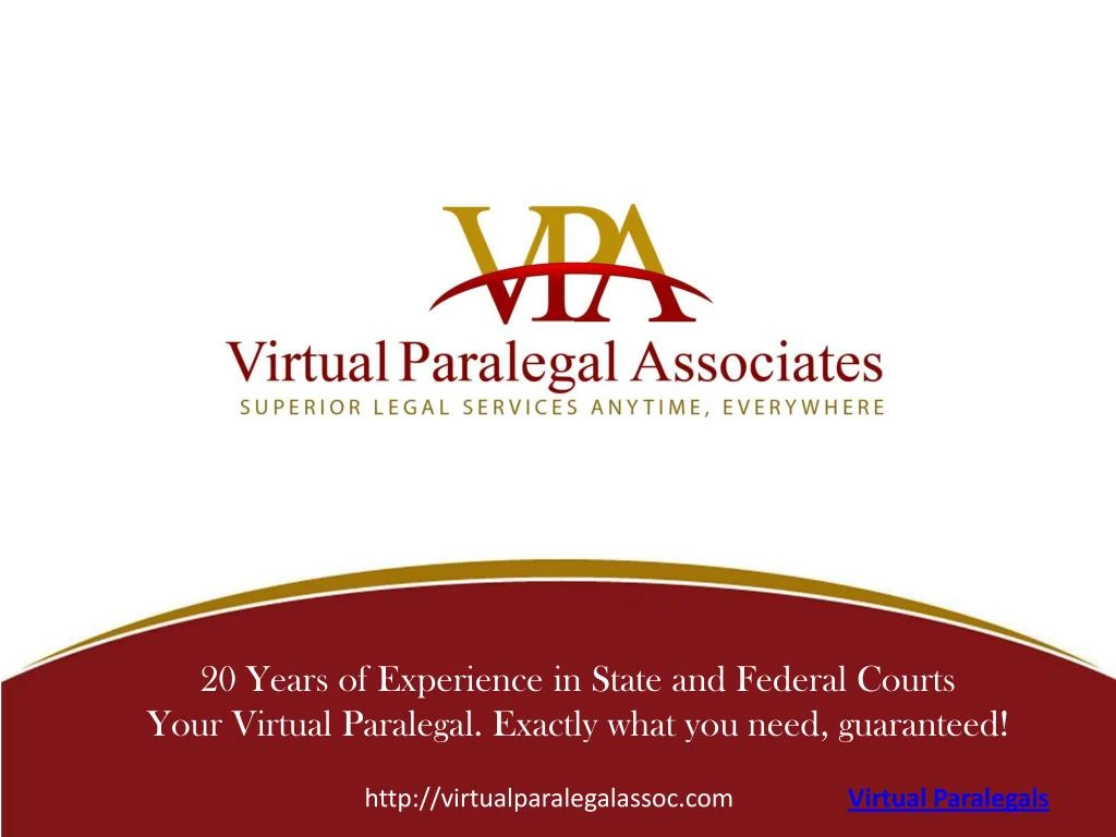 PPT - Virtual Paralegal Services PowerPoint Presentation, free download ...
