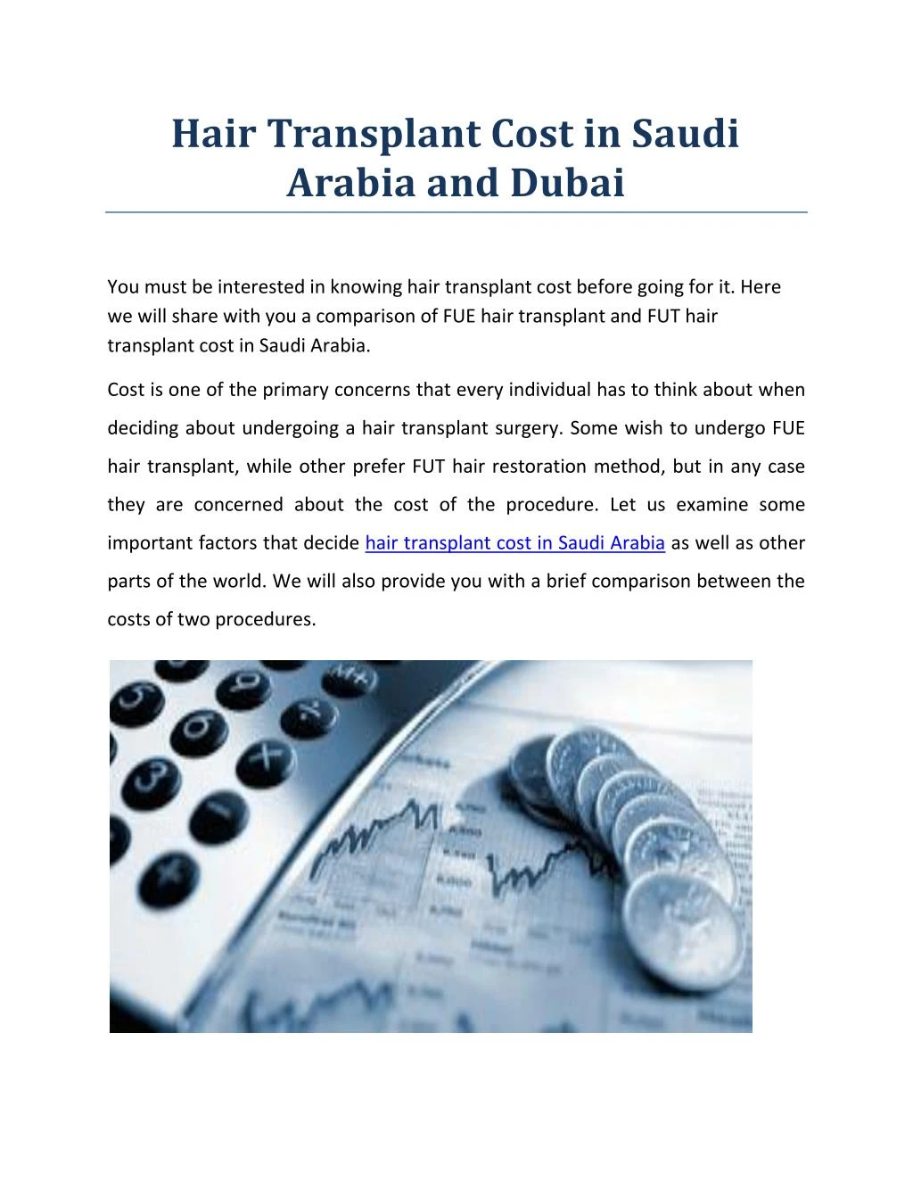 Ppt Hair Transplant Cost In Saudi Arabia And Dubai Powerpoint