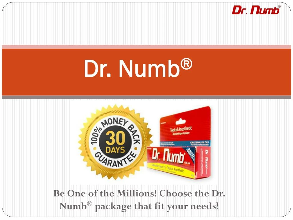 PPT - Dr. Numb Review -The Recommended Numbing Cream for Tattoos ...