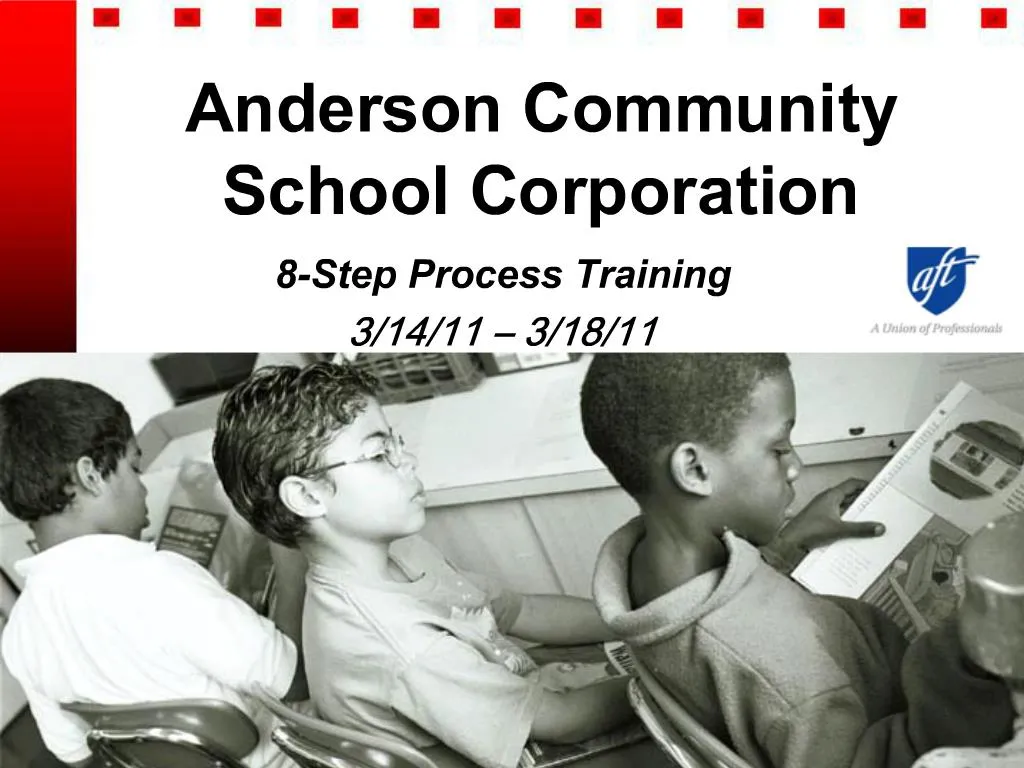 PPT - Anderson Community School Corporation PowerPoint Presentation ...