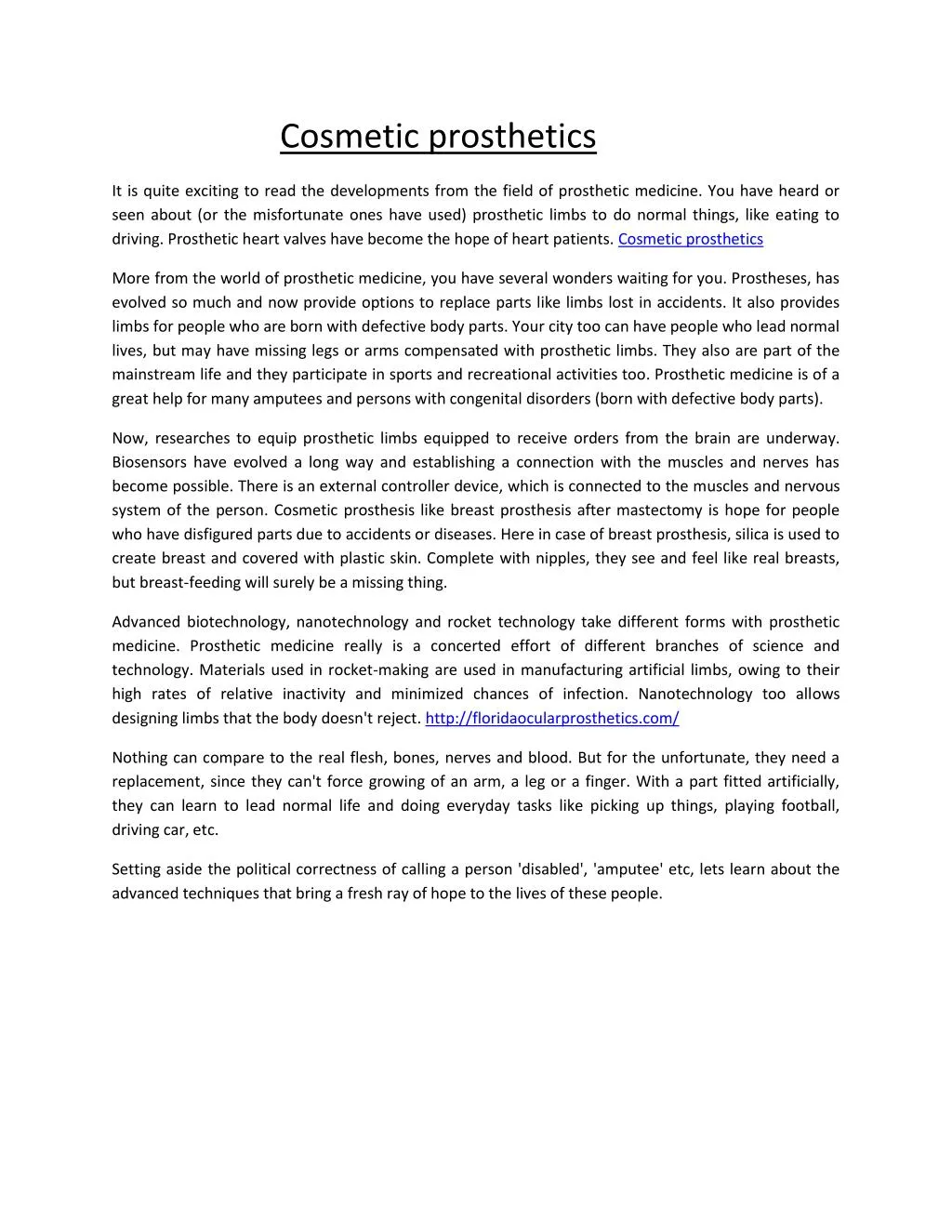 PPT - cosmetic prosthetics PowerPoint Presentation, free download - ID ...