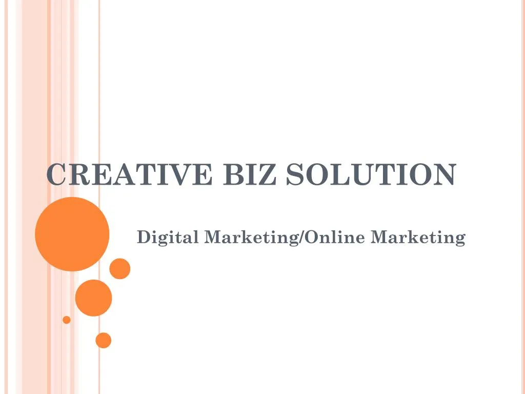 PPT - SEO Company in Delhi - Creative Biz Solution PowerPoint ...