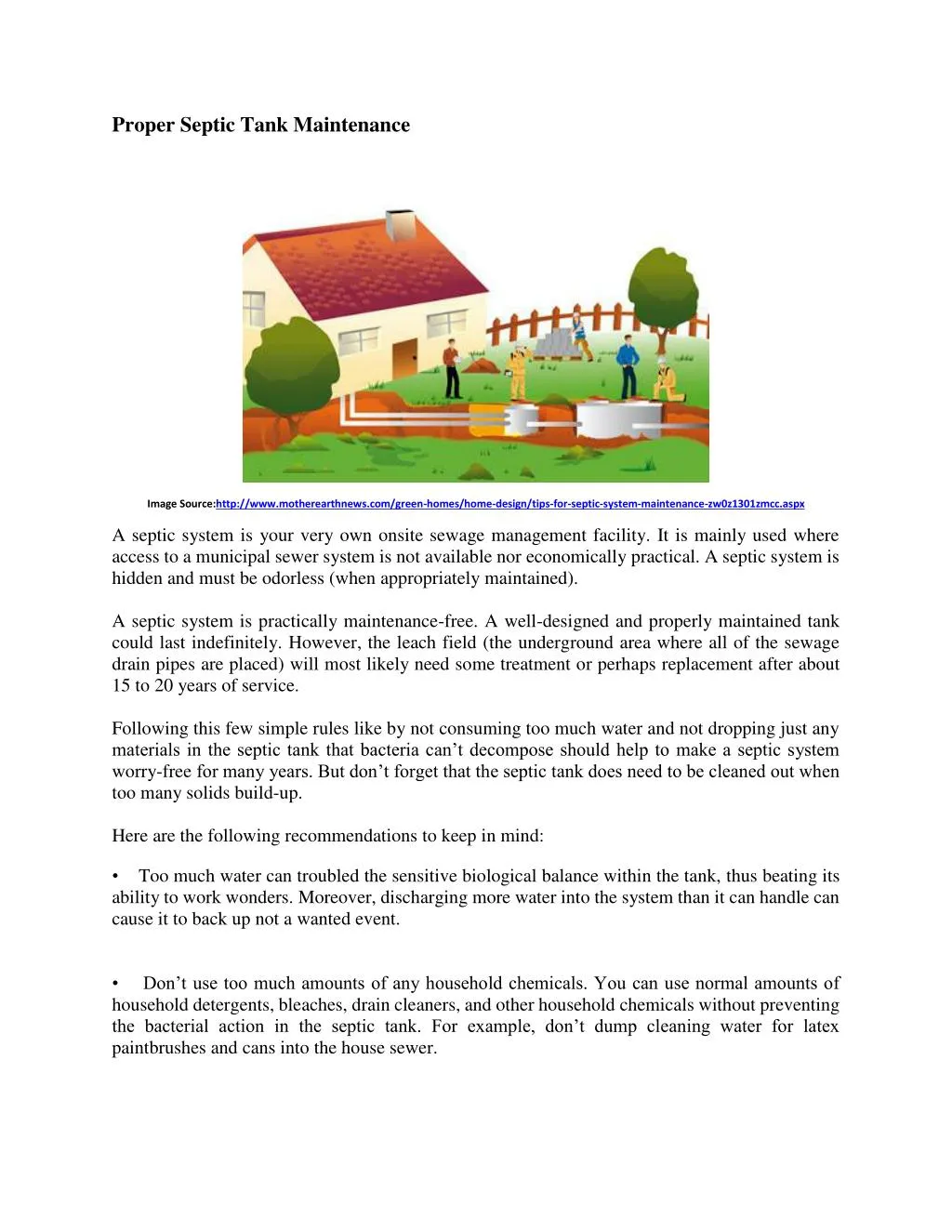 PPT - Proper Septic Tank Maintenance PowerPoint Presentation, free ...