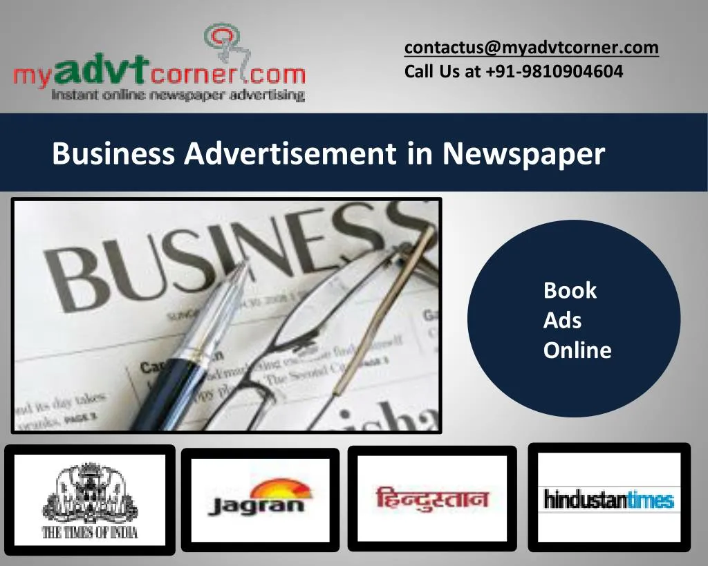 PPT - Business-Newspaper-Advertisement PowerPoint Presentation, free ...