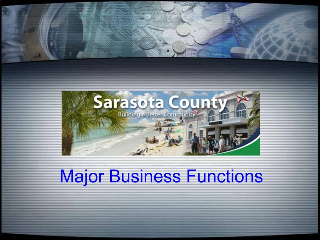 PPT - Major Business Functions PowerPoint Presentation, free download ...