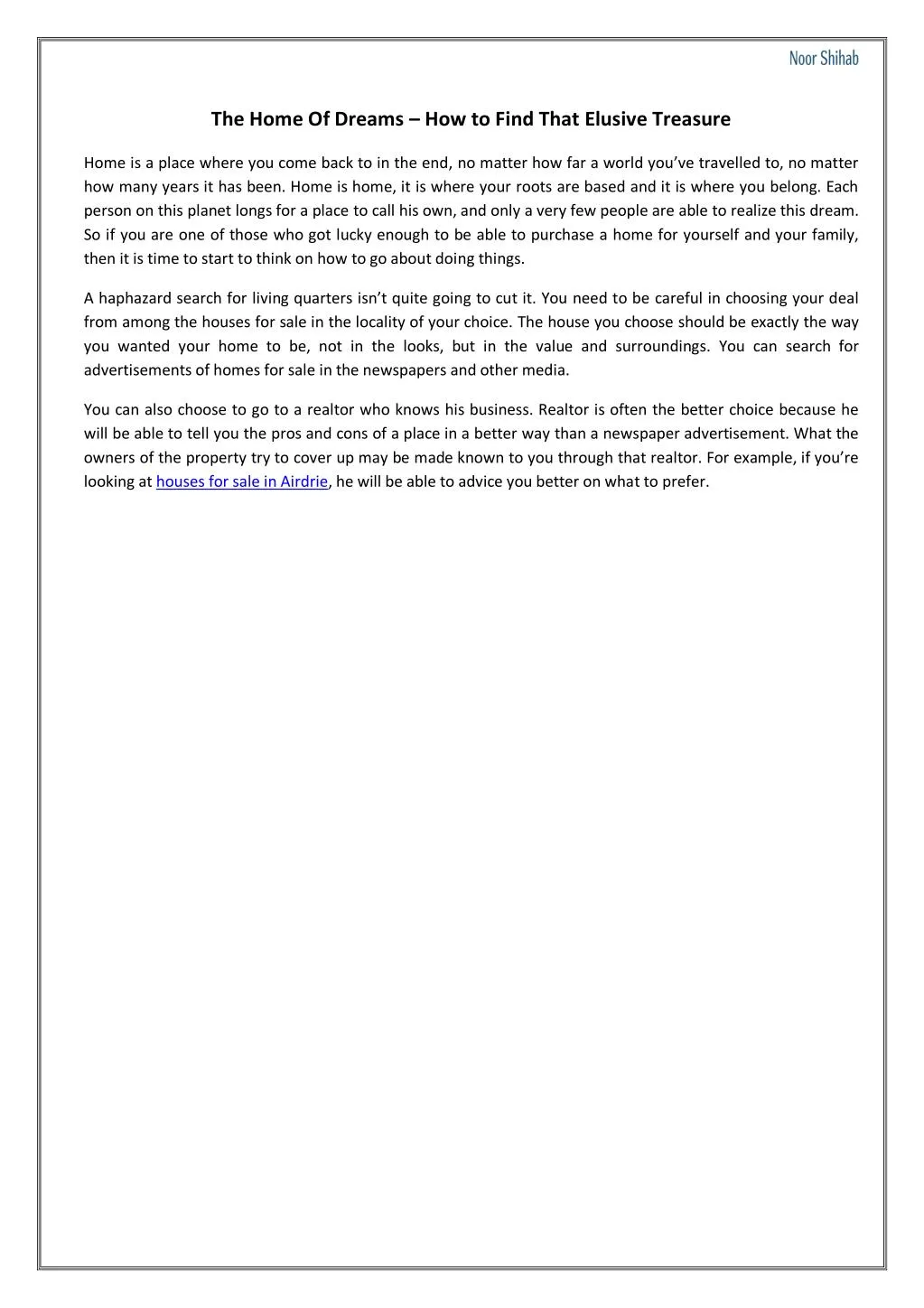 PPT - The Home Of Dreams – How to Find That Elusive Treasure PowerPoint ...