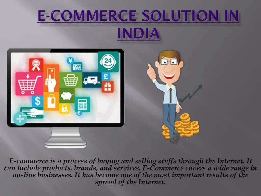 PPT - E-commerce solution in India PowerPoint Presentation, free download - ID:7208610