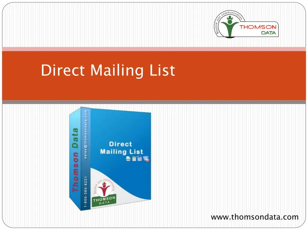 PPT - Direct Mailing List | Direct Email Lists | Direct Mail List ... PPT - Direct Mailing List | Direct Email Lists | Direct Mail List ...