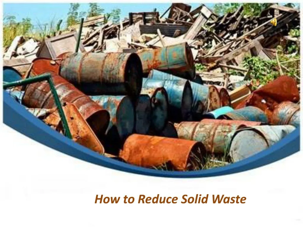 PPT - How to Reduce Solid Waste? PowerPoint Presentation, free download ...
