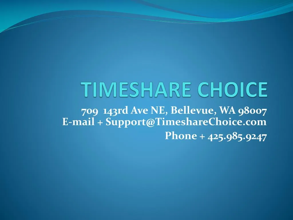 PPT - Interval Timeshare Exchange PowerPoint Presentation, free ...