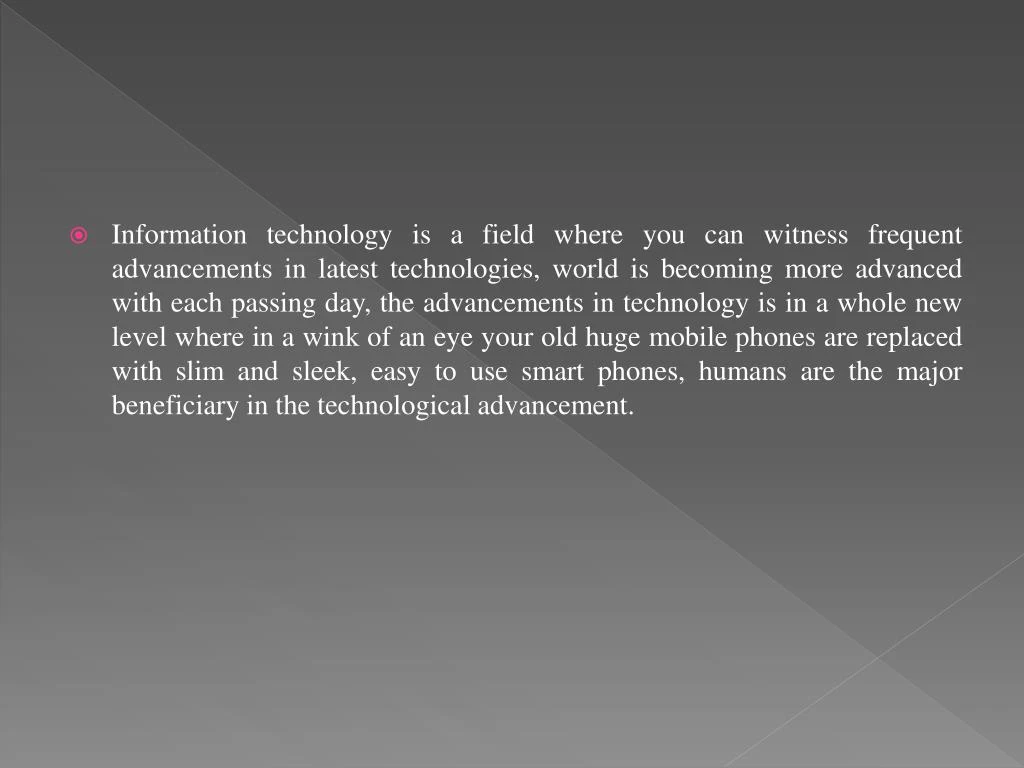 PPT - Latest Technological Advancement PowerPoint Presentation - ID:7210941