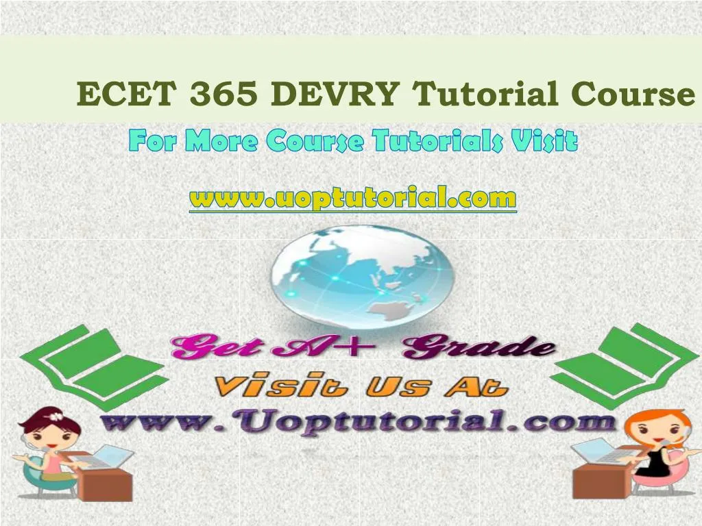 PPT - ECET 365 DEVRY Course Tutorial/Uoptutorial PowerPoint Presentation - ID:7211909
