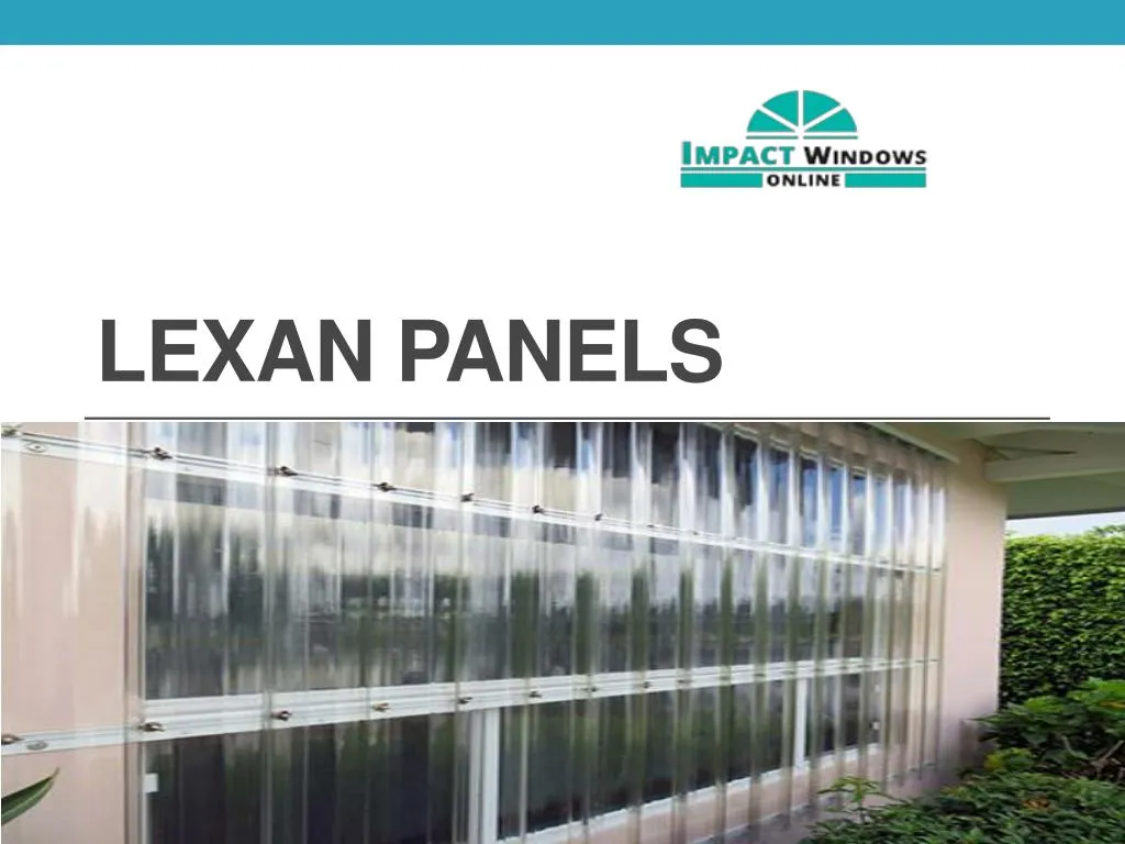 PPT - Lexan Panels PowerPoint Presentation, free download - ID:7219185