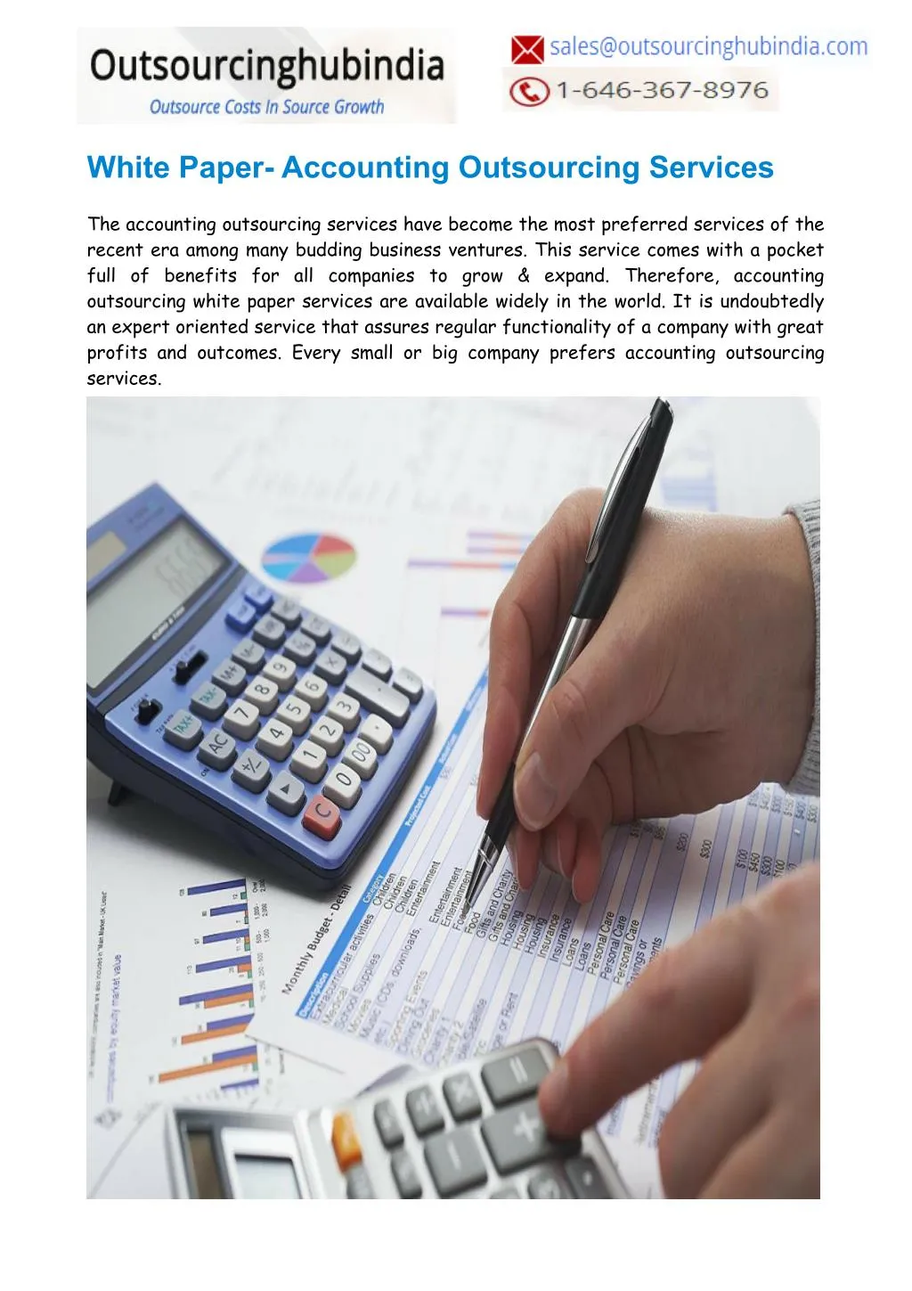 PPT - White Paper- Accounting Outsourcing Services PowerPoint ...