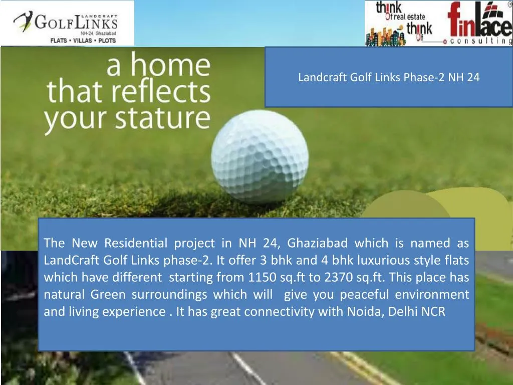 PPT - landcraft golflinks Ghaziabad | landcraft golf links PowerPoint ...