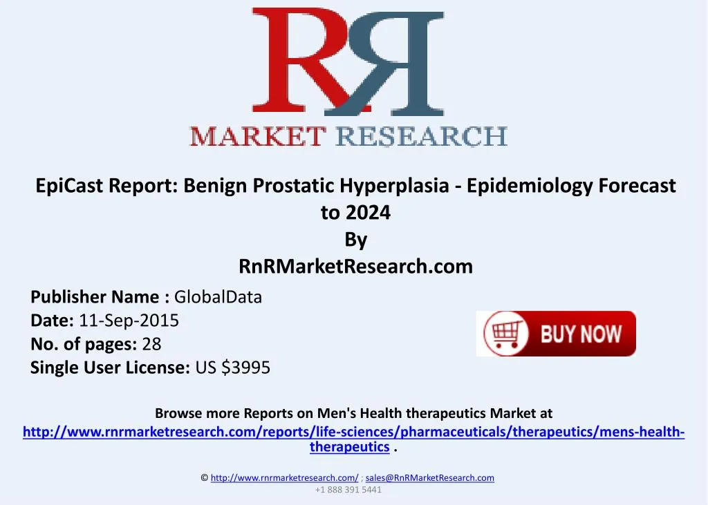PPT - Benign Prostatic Hyperplasia Epidemiology Quantify Patient ...