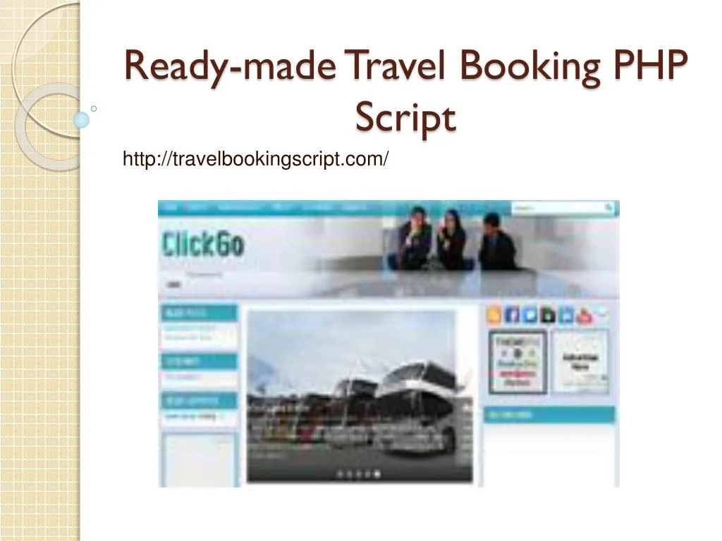 PPT - Ready-made Travel Booking PHP Script PowerPoint Presentation, free download - ID:7226961