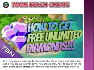 PPT - Boom Beach Hack and Cheats Guide PowerPoint Presentation - ID:7228453
